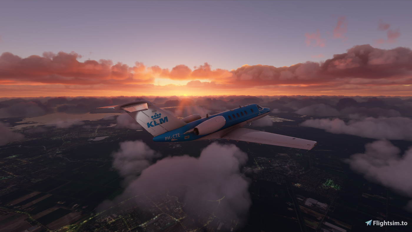 KLM CJ4 for Microsoft Flight Simulator | MSFS