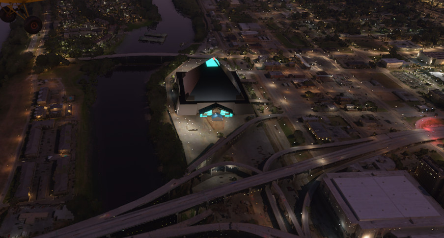Memphis Downtown for Microsoft Flight Simulator | MSFS