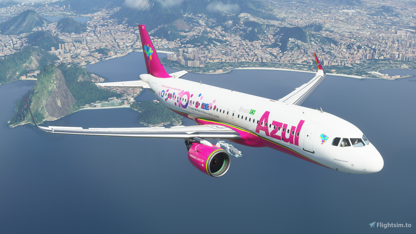 AZUL ROSA (Update Fix) for Microsoft Flight Simulator | MSFS