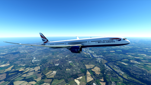 British Airways B787-10 » Microsoft Flight Simulator
