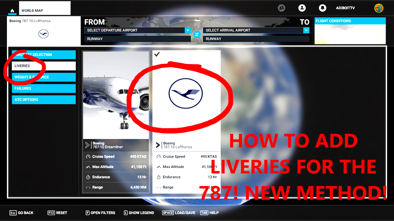 Threads - OUTDATED LUFTHANSA 787 - CHECK DESCRIPTION for Microsoft Flight Simulator | MSFS