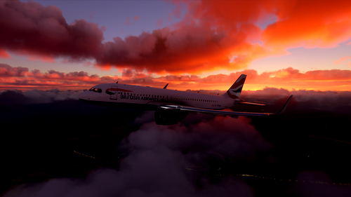British Airways A320 » Microsoft Flight Simulator