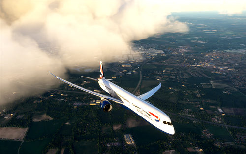 British Airways B787-10 » Microsoft Flight Simulator