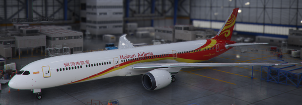 Hainan Airlines 787-10 livery, 8k Ultra for Microsoft Flight Simulator ...