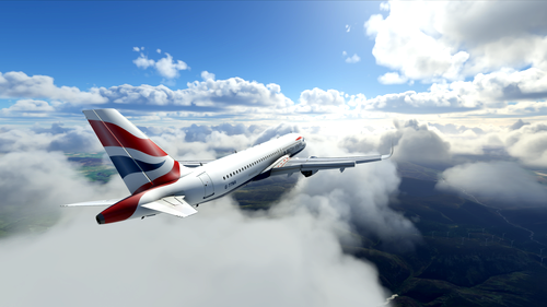 British Airways A320 » Microsoft Flight Simulator