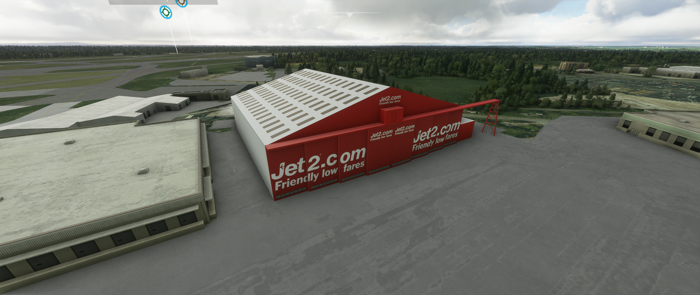Jet2 Hangar Manchester for Microsoft Flight Simulator | MSFS