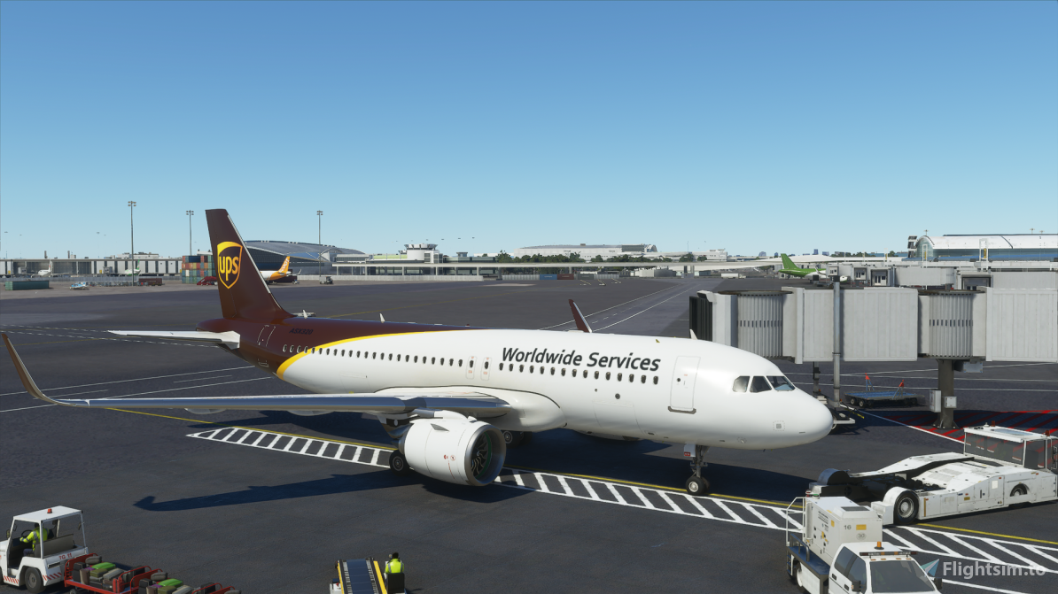 [A32NX] United Parcel Service (UPS) for Microsoft Flight Simulator | MSFS