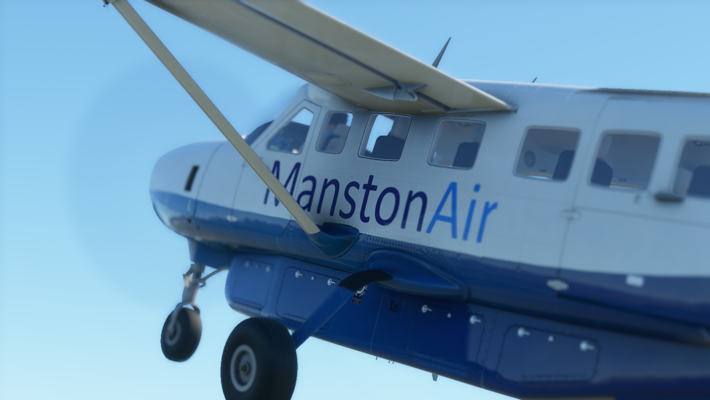 Manston Air Cessna 208b Grand Caravan EX Livery pour Microsoft Flight ...