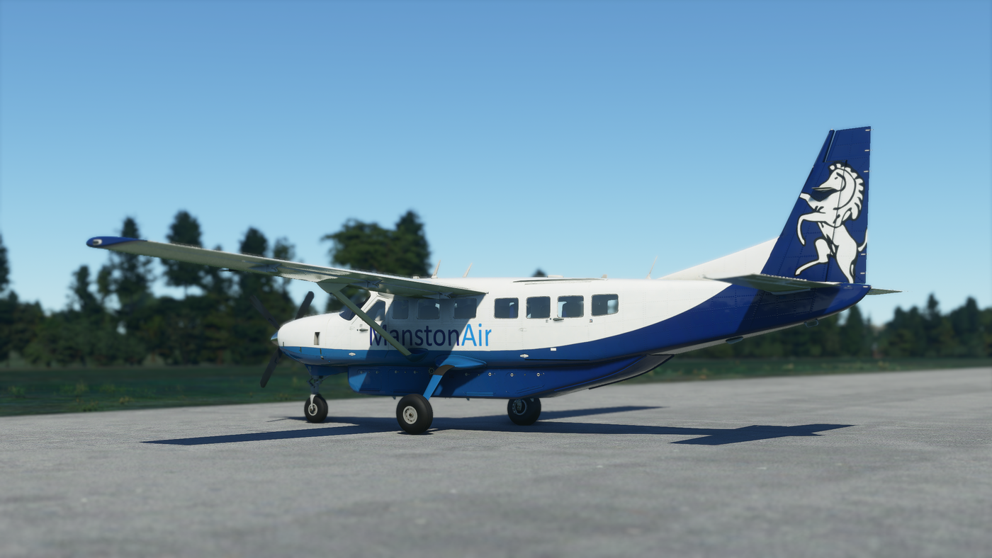 Manston Air Cessna 208b Grand Caravan EX Livery pour Microsoft Flight ...