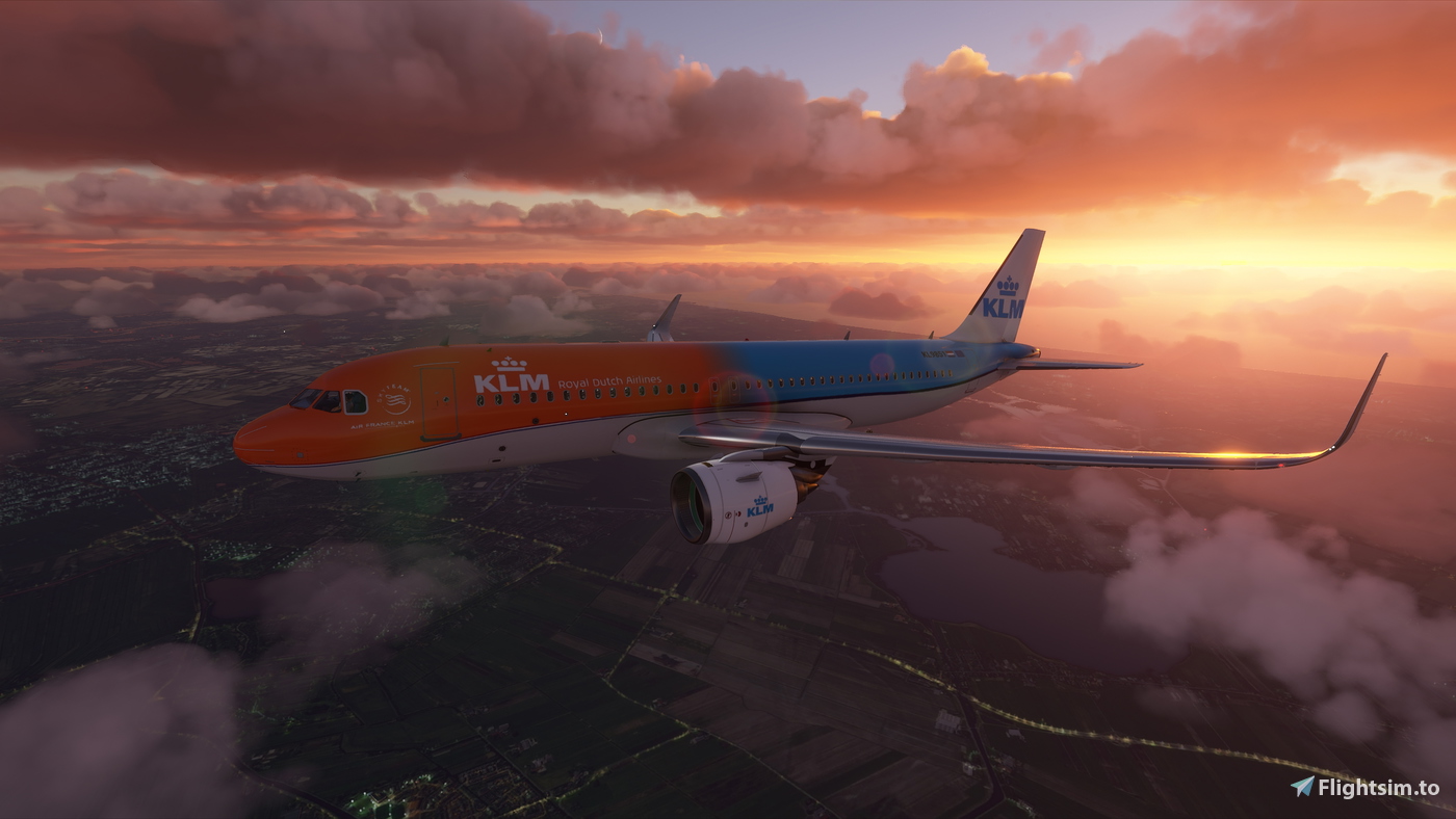 Klm A320 Orange Pride Microsoft Flight Simulator 2020 Mod