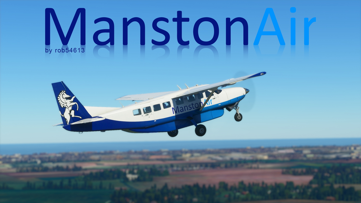 Manston Air Cessna 208b Grand Caravan EX Livery pour Microsoft Flight ...