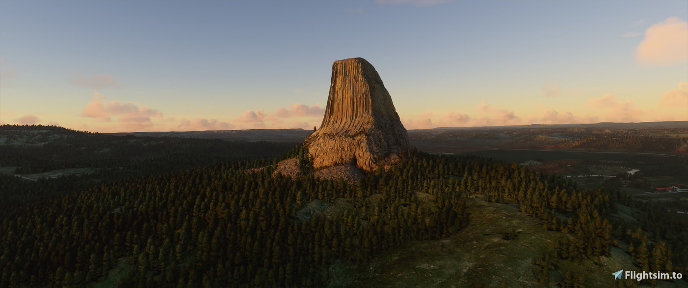 Devil's Tower pour Microsoft Flight Simulator | MSFS