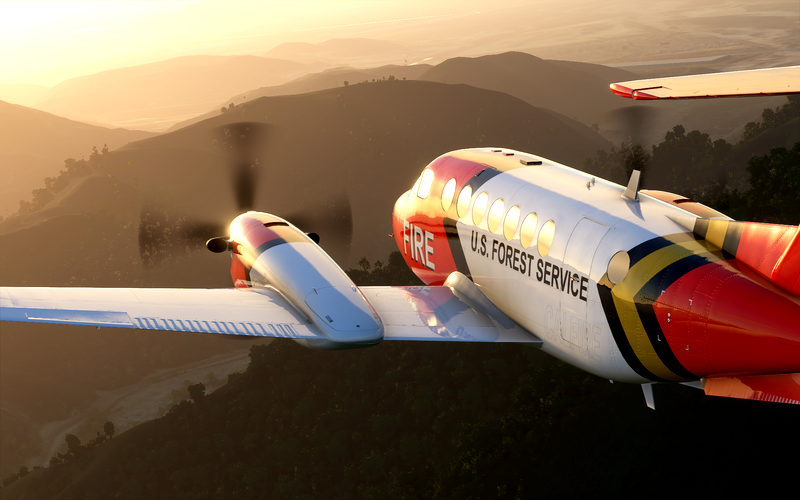 U.S. Forest Service - Fire for Microsoft Flight Simulator | MSFS