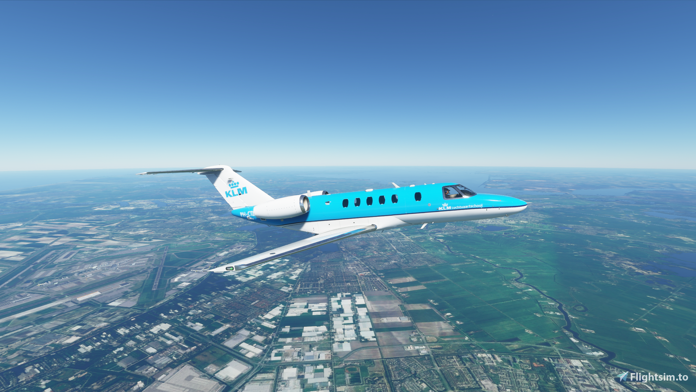 KLM CJ4 for Microsoft Flight Simulator | MSFS