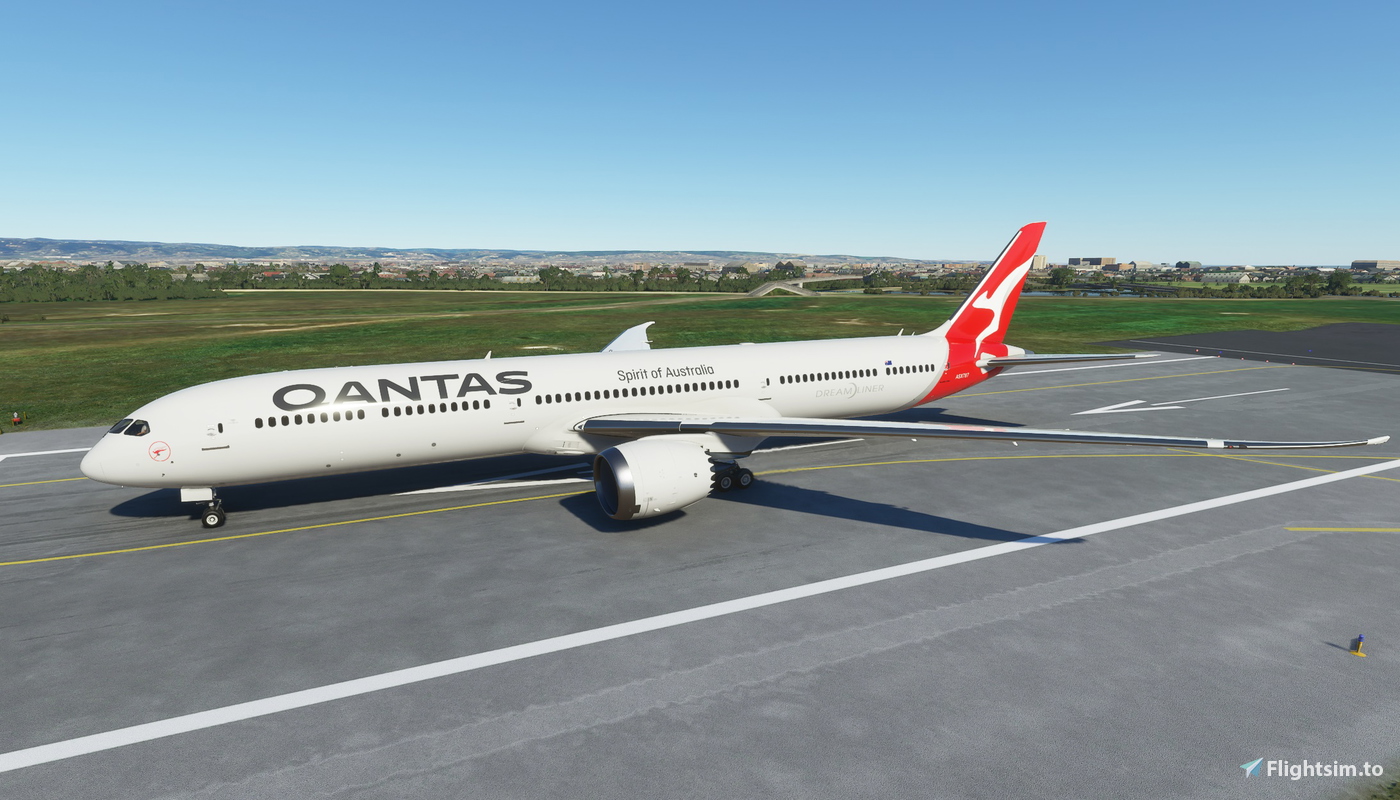 Boeing 787-10 Qantas for Microsoft Flight Simulator | MSFS