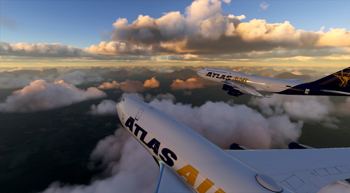 Atlas Air 747 Pack » Microsoft Flight Simulator
