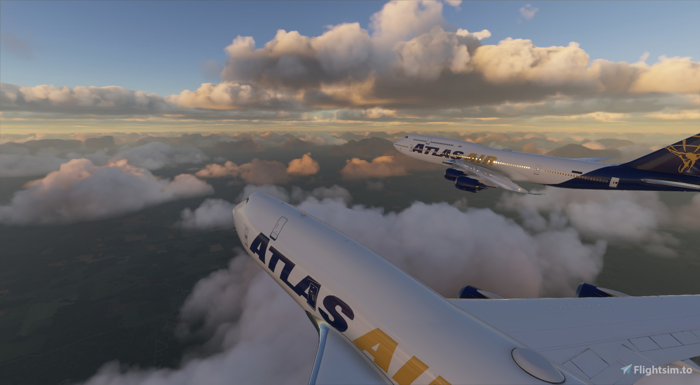Atlas Air 747 Pack for Microsoft Flight Simulator | MSFS