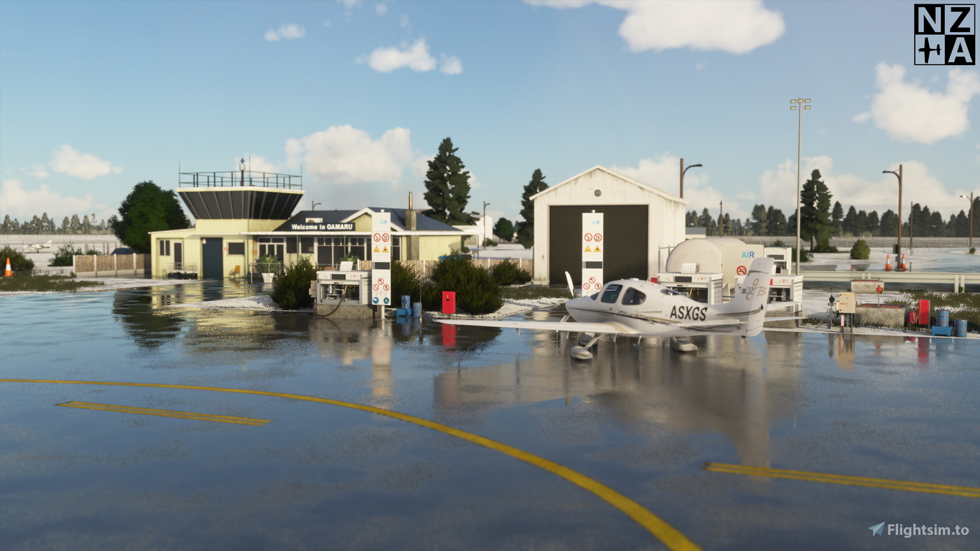 NZA Simulations - NZOU Oamaru V1.0 for Microsoft Flight Simulator | MSFS