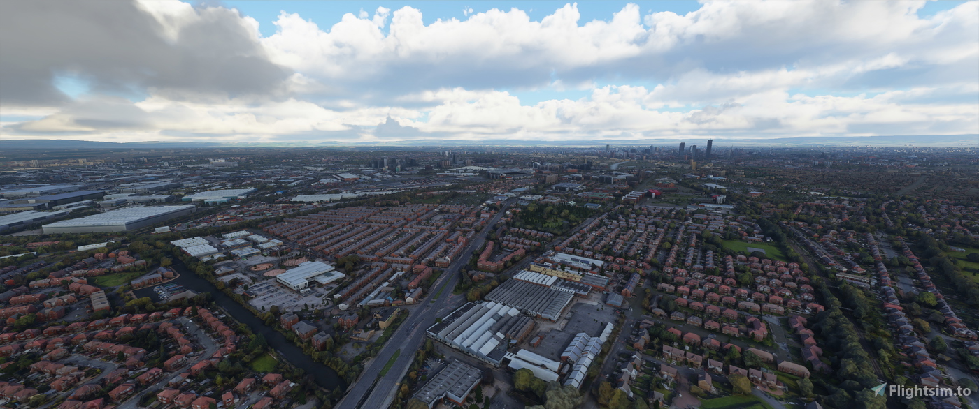 Manchester Central Version 2 part 2 a for Microsoft Flight Simulator | MSFS