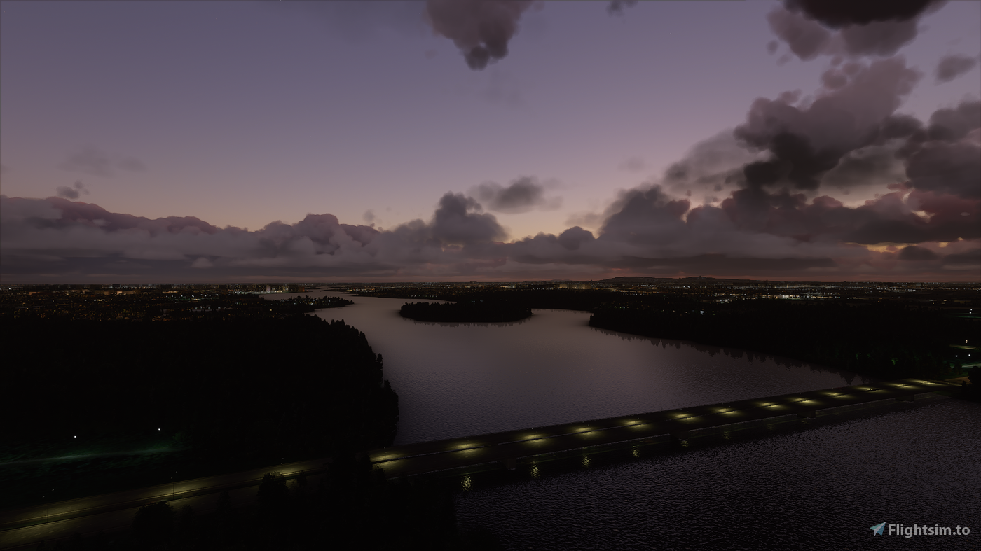 Laval Towers + Louis-Bisson bridge lightning for Microsoft Flight ...