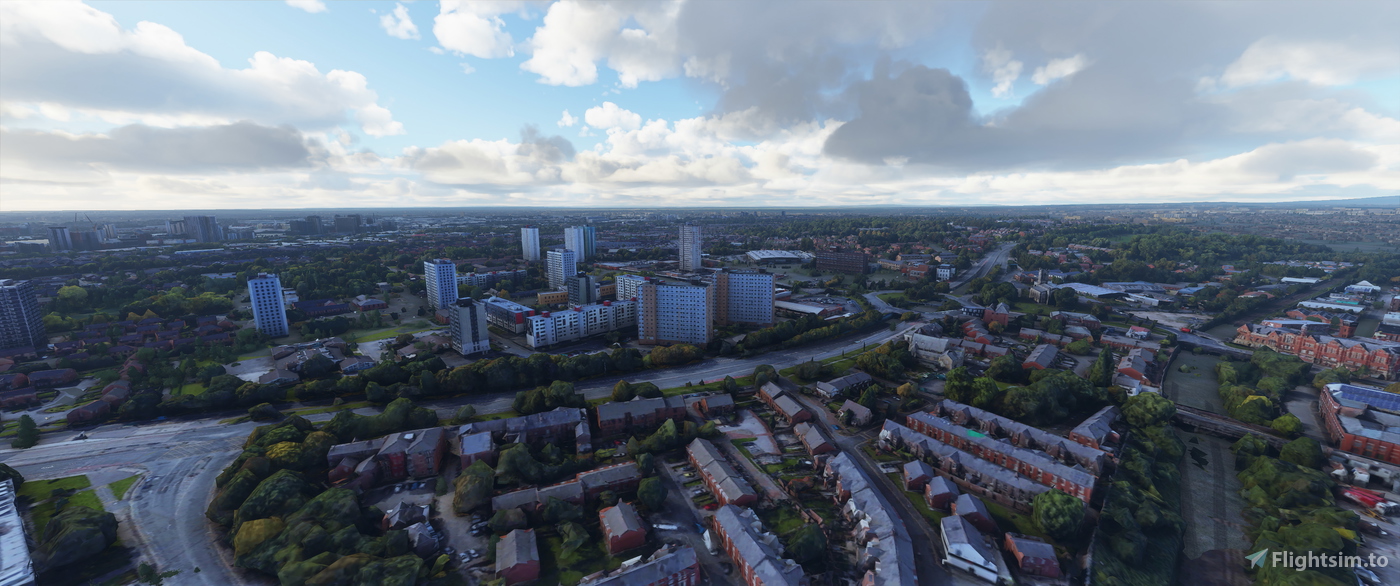 Manchester Central Version 2 part 2 a for Microsoft Flight Simulator | MSFS