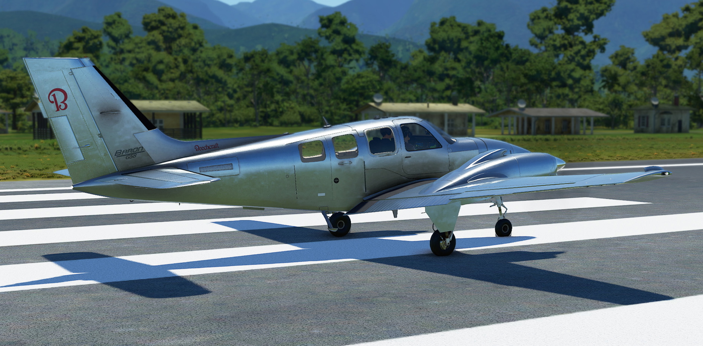 Baron Metal & Dark Metal Skins for Microsoft Flight Simulator | MSFS