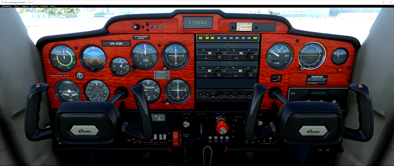 Cessna C 152 panel file for Microsoft Flight Simulator | MSFS