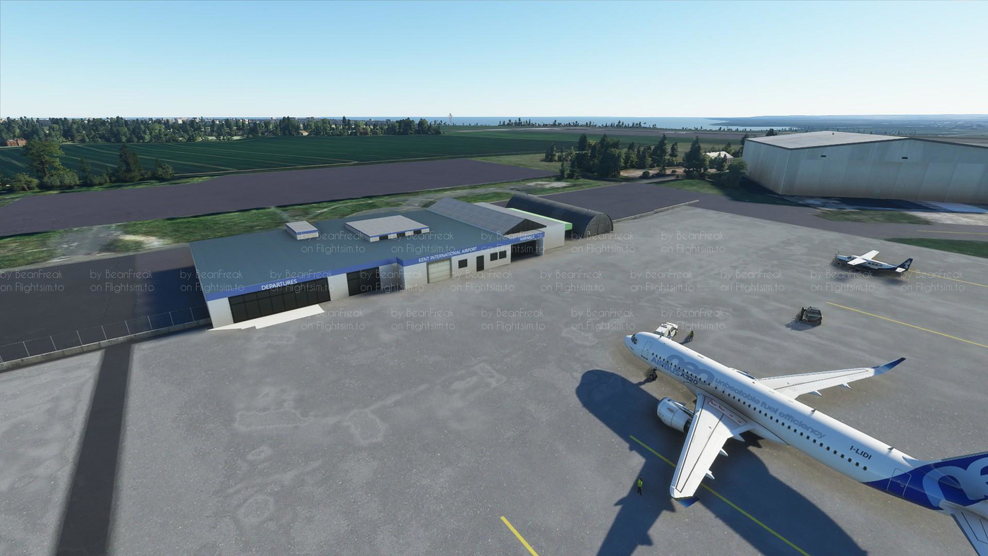 Kent International Airport - Manston Airport for Microsoft Flight ...