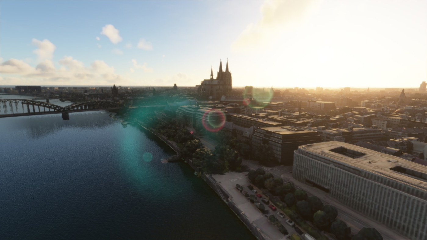 Köln (Cologne) Landmarks | Mini-Pack for Microsoft Flight Simulator | MSFS