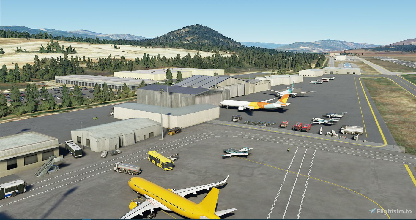 CYLW Kelowna, British Columbia for Microsoft Flight Simulator | MSFS
