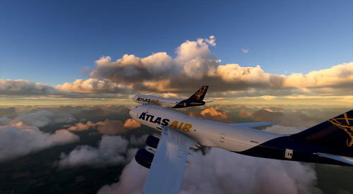 Atlas Air 747 Pack » Microsoft Flight Simulator