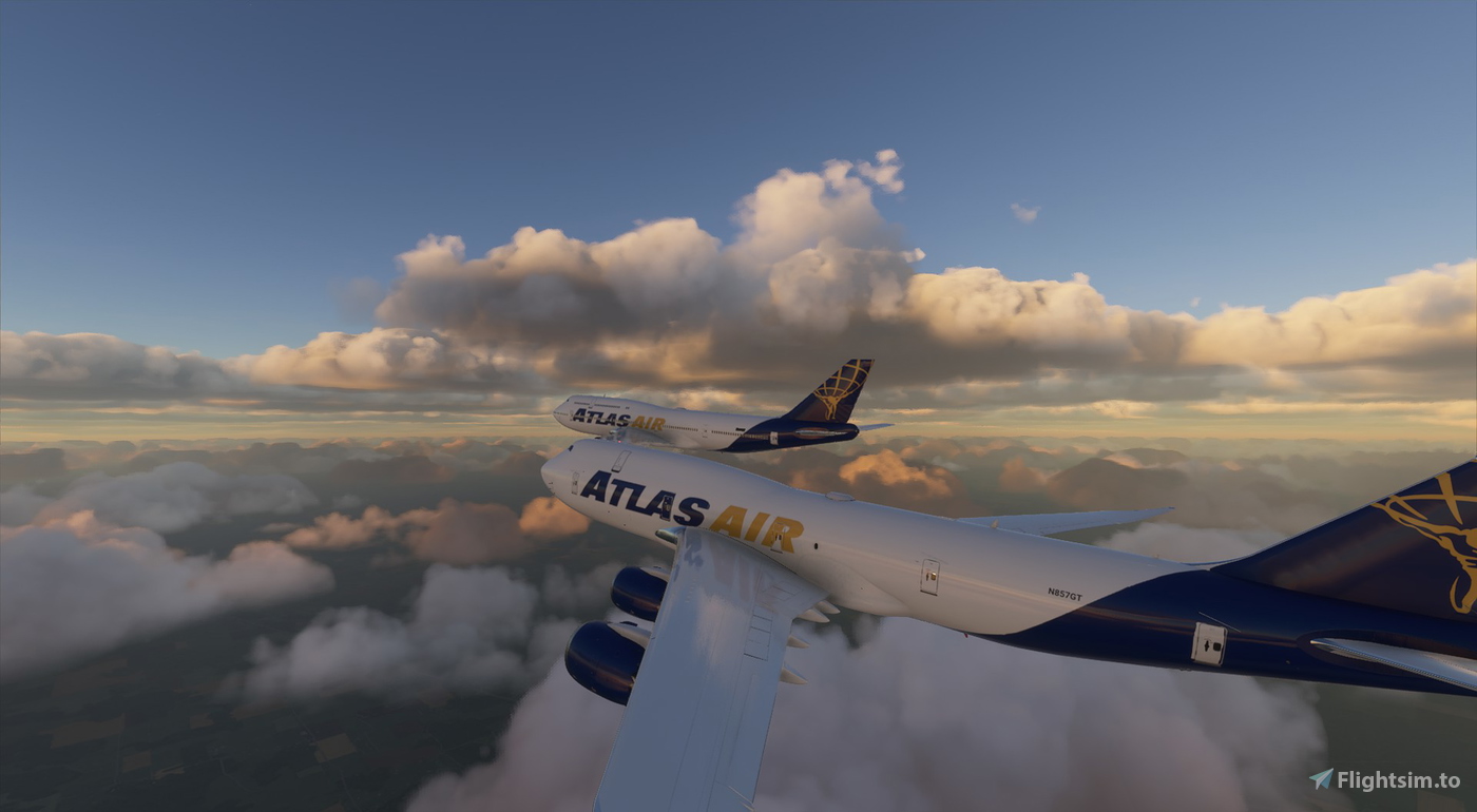 Atlas Air 747 Pack for Microsoft Flight Simulator | MSFS