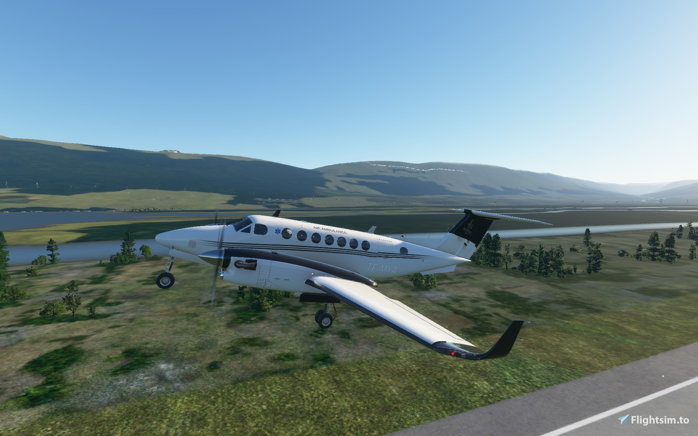Beechcraft 350 Mýflug Air Ambulance TF-MYA for Microsoft Flight ...