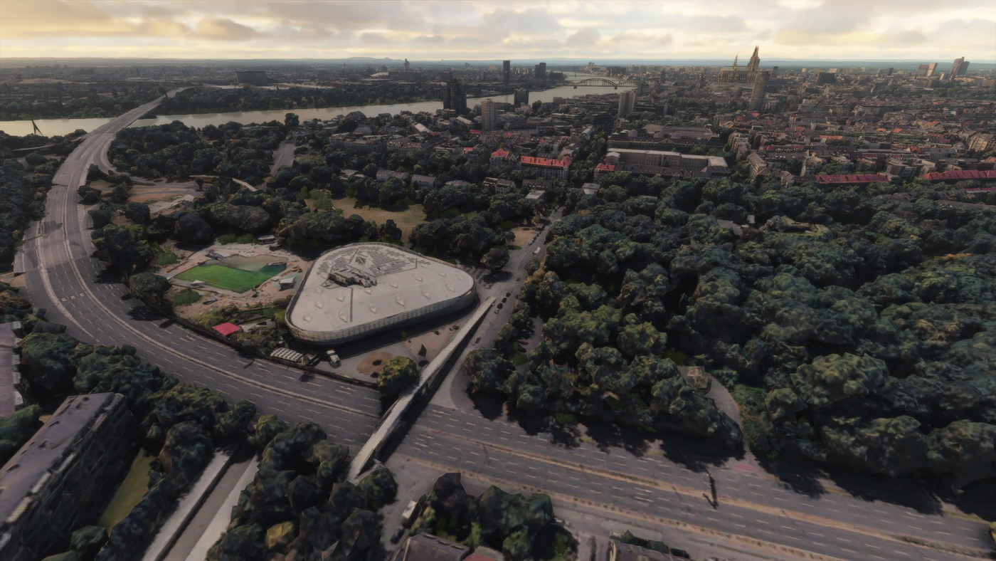 Köln (Cologne) Landmarks | Mini-Pack for Microsoft Flight Simulator | MSFS