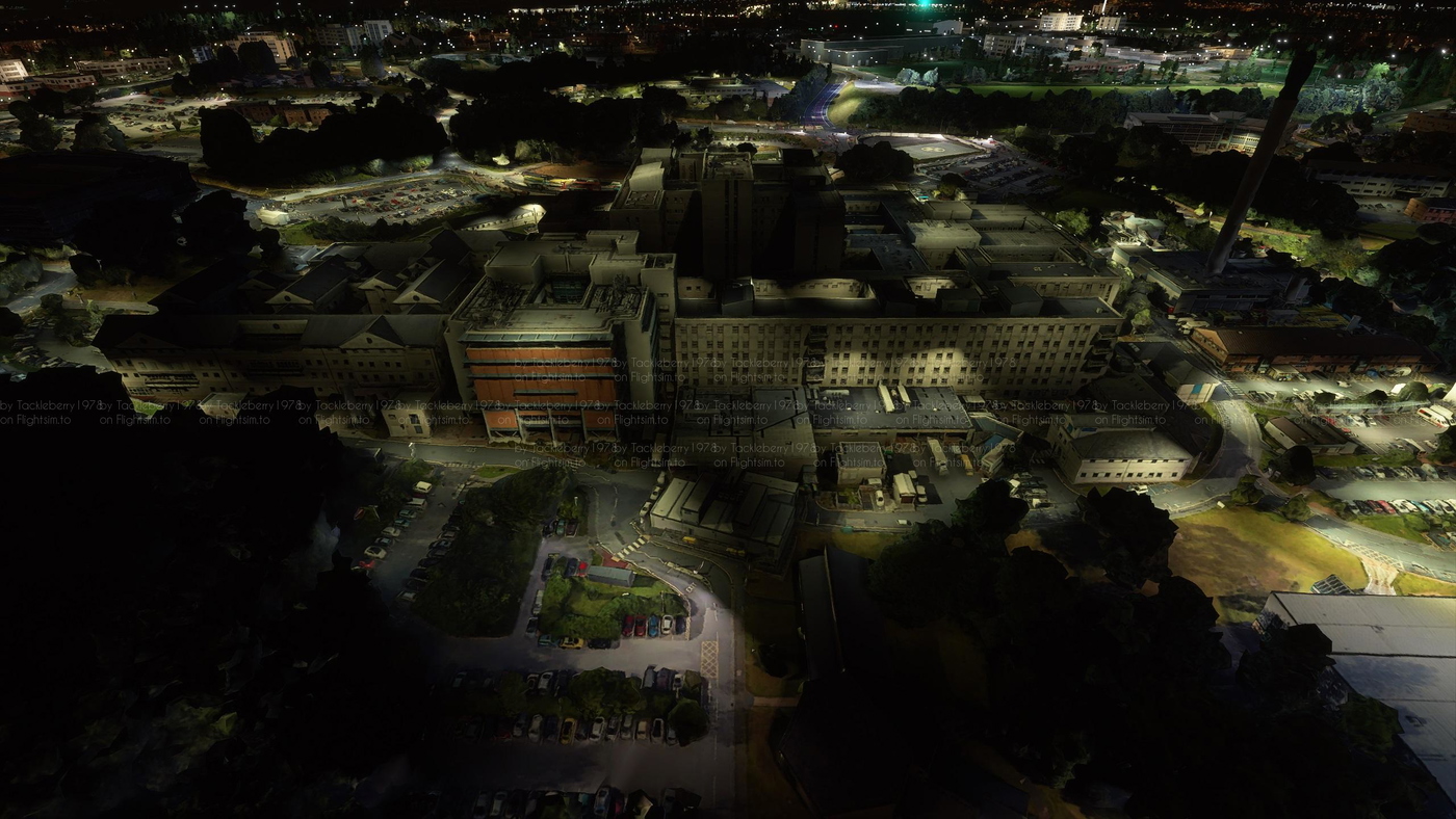 Derriford Hospital. for Microsoft Flight Simulator | MSFS