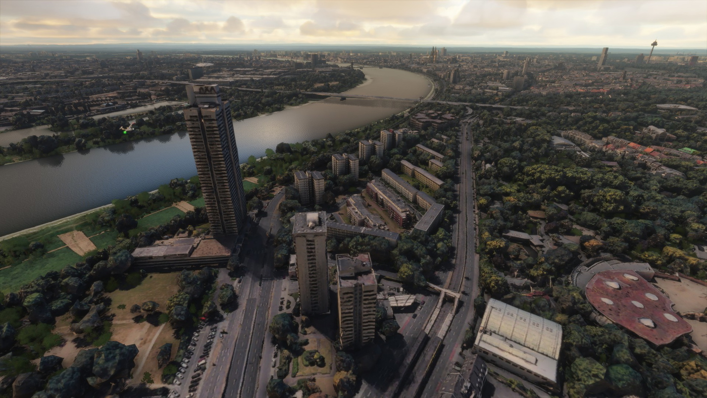 Köln (Cologne) Landmarks | Mini-Pack for Microsoft Flight Simulator | MSFS
