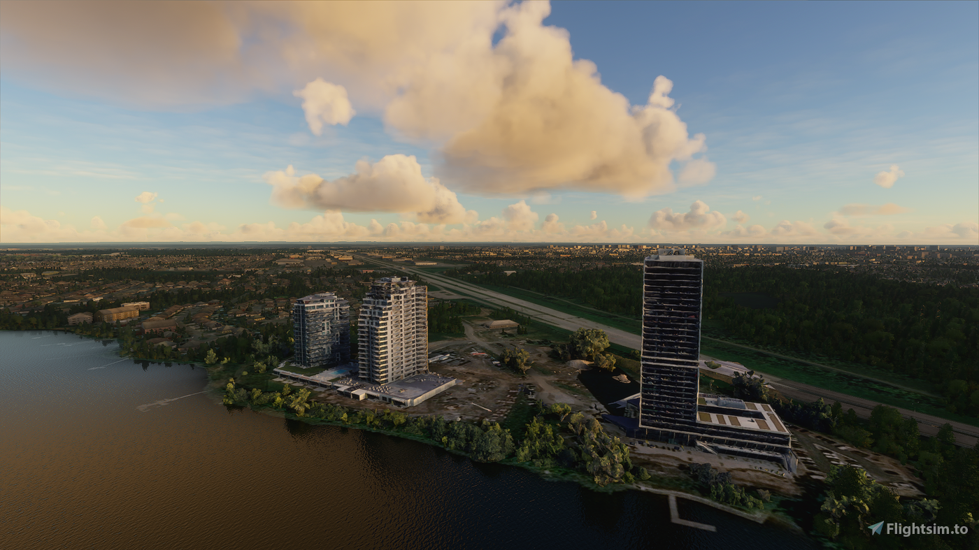 Laval Towers + Louis-Bisson bridge lightning for Microsoft Flight ...