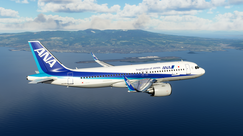 A320neo All Nippon Airways JA219A(4K patch 5) for Microsoft Flight Simulator | MSFS
