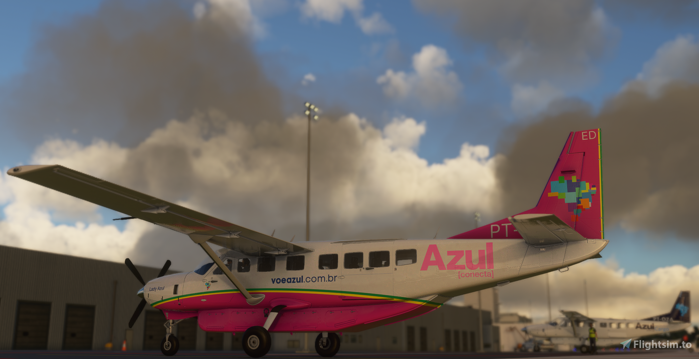 AZUL CONECTA ''Lady Azul'' C208B for Microsoft Flight Simulator | MSFS