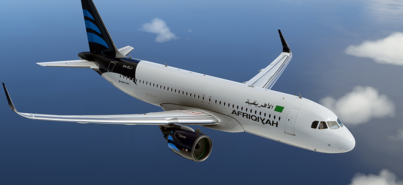 Afriqiyah Airways - pre 2011/old Libyan flag [patch 5] for Microsoft ...