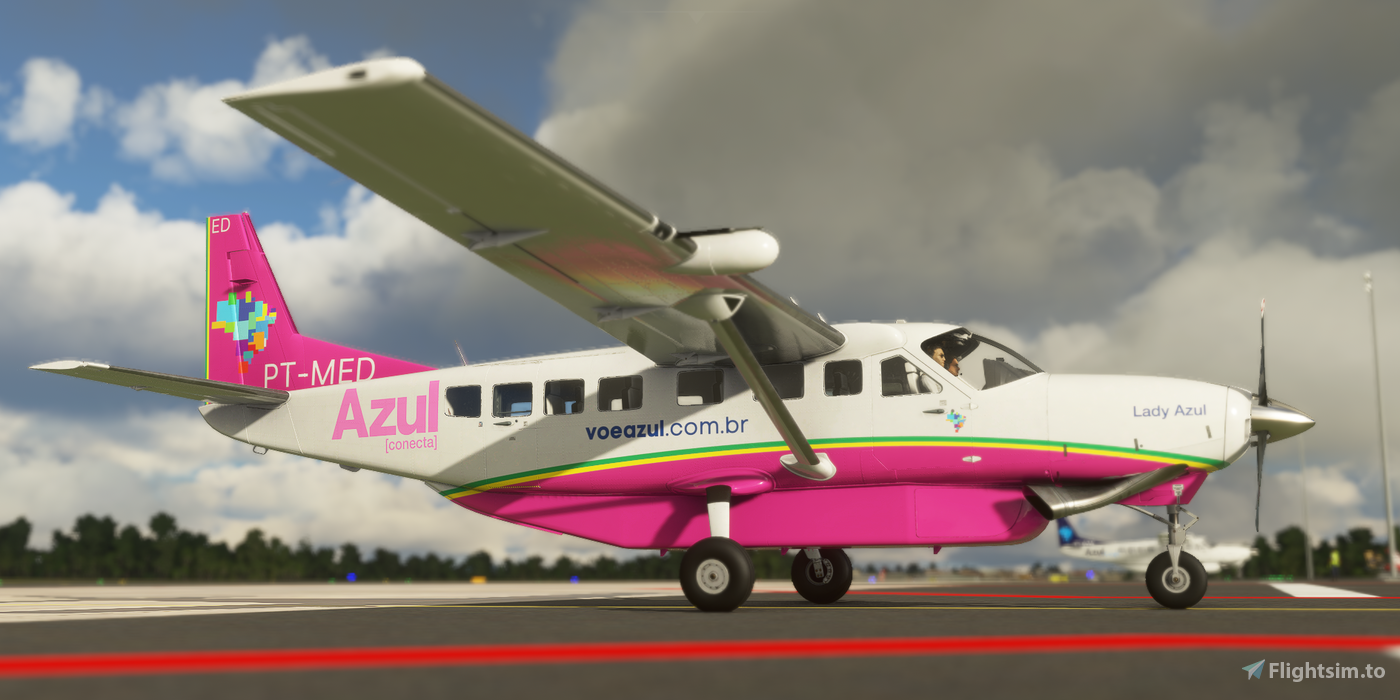 AZUL CONECTA ''Lady Azul'' C208B for Microsoft Flight Simulator | MSFS