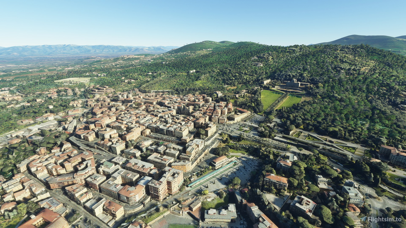 Frascati (Castelli Romani) - Italy for Microsoft Flight Simulator | MSFS