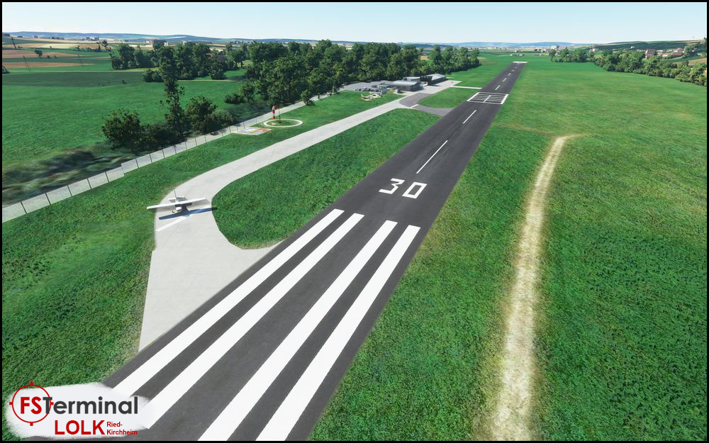 LOLK Flugplatz Ried-Kirchheim for Microsoft Flight Simulator | MSFS