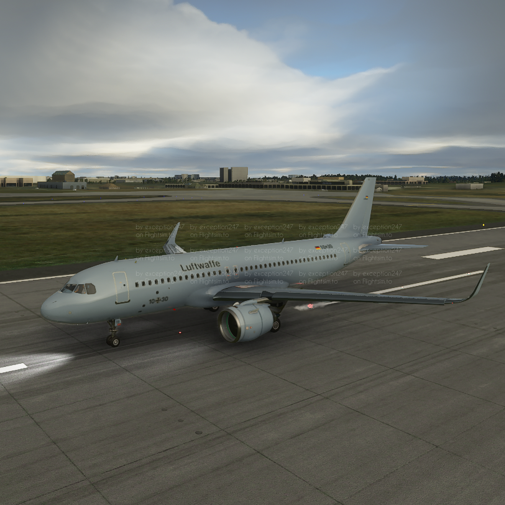 Deutsche Luftwaffe 1030 "Thomas Oppermann" A320N Livery 4K - MSFS Add ...