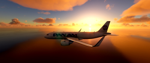 Airbus A320 PAN AM » Microsoft Flight Simulator