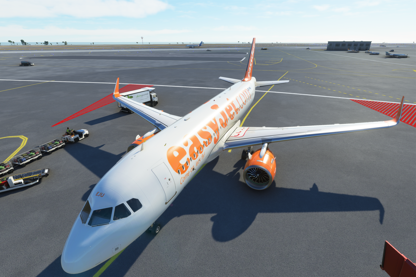 Airbus A320neo EasyJet (DotCom livery) for Microsoft Flight Simulator ...