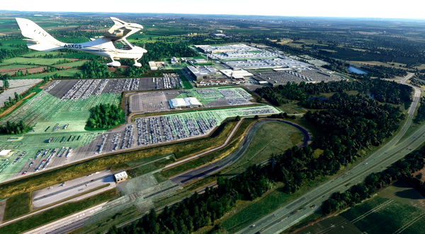 RAF Holbeach - EG D207 Air Weapons Range » Microsoft Flight Simulator