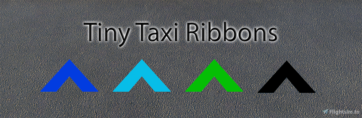 Tiny Taxi Ribbons for Microsoft Flight Simulator | MSFS