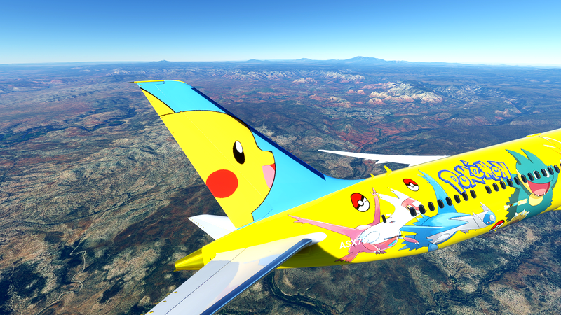 Threads - ANA Pokemon 787-10 for Microsoft Flight Simulator | MSFS