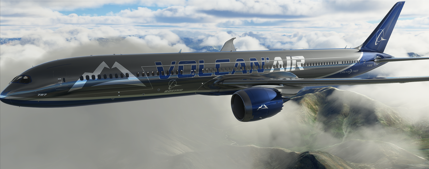 VOLCAN AIR B787-10 for Microsoft Flight Simulator | MSFS